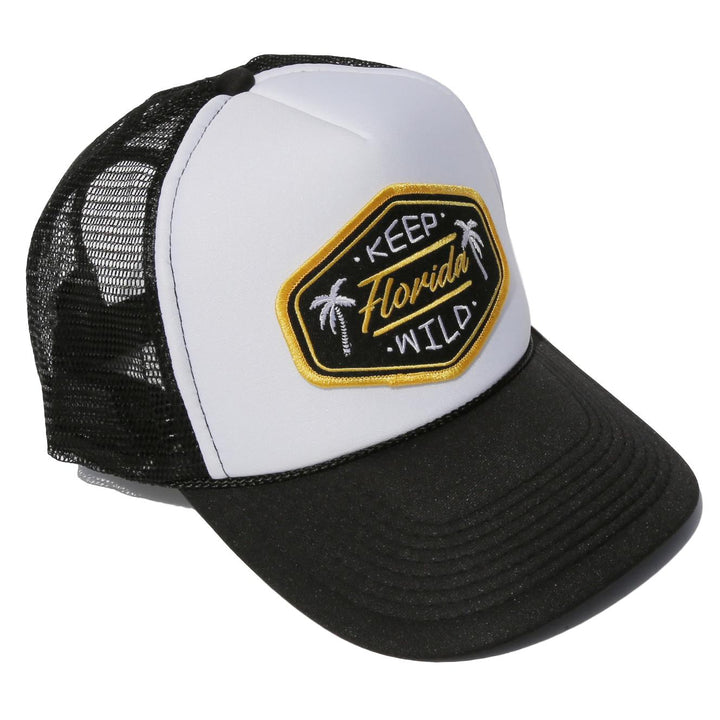 KEEP FL WILD FOAM TRUCKER - BLACK – Sunshine State®